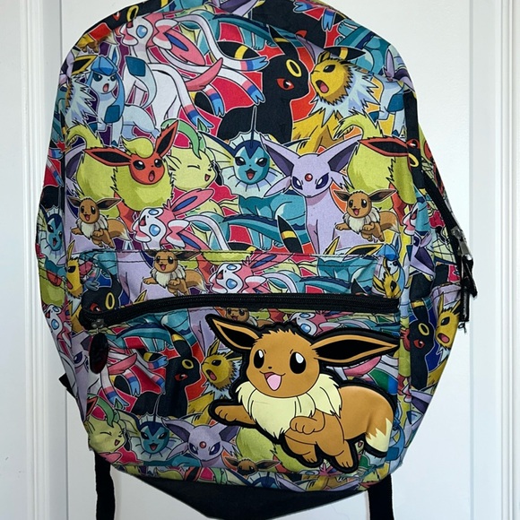 Pokemon | Accessories | Eevee Evolution School Backpack | Poshmark